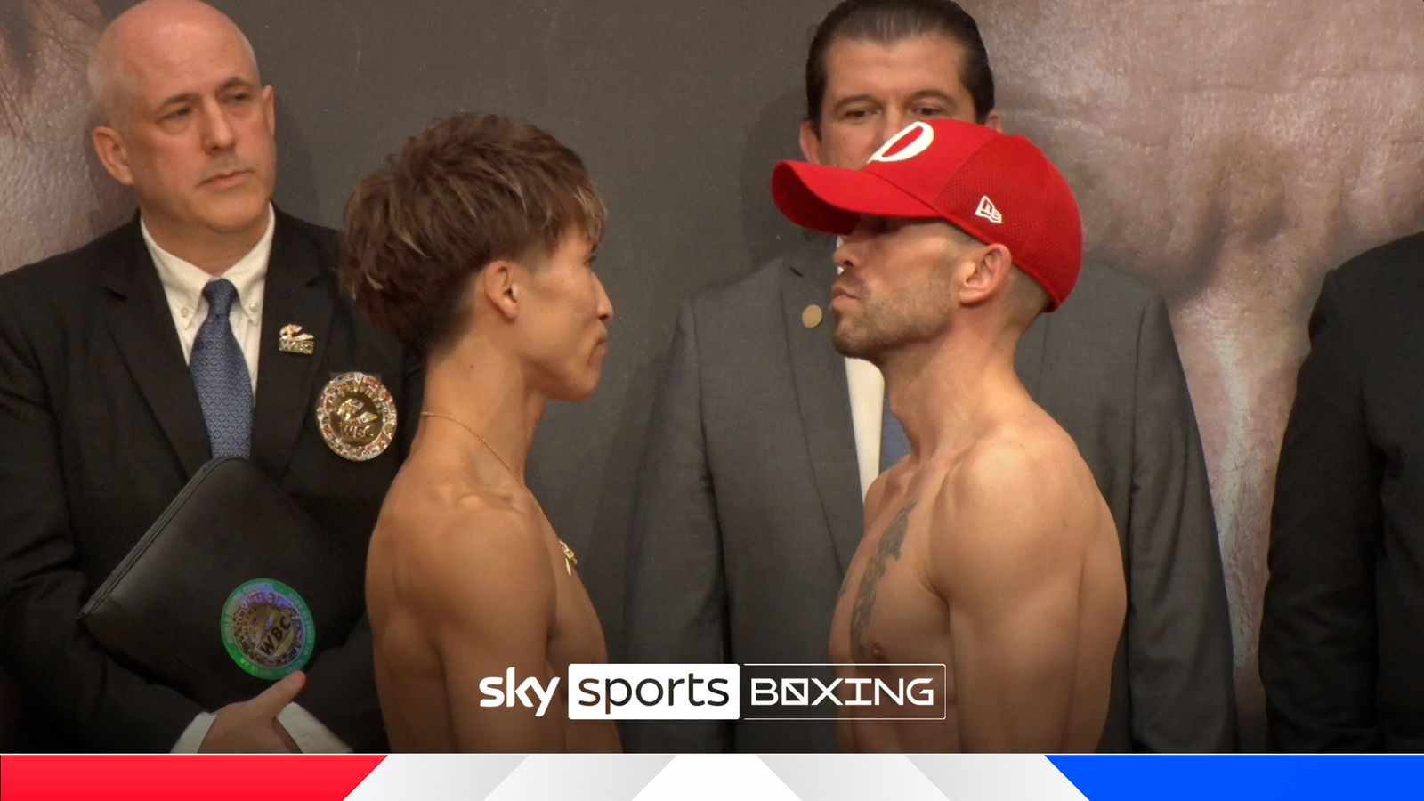 Naoya Inoue and TJ Doheny face off ahead of undisputed clash | Boxing ...