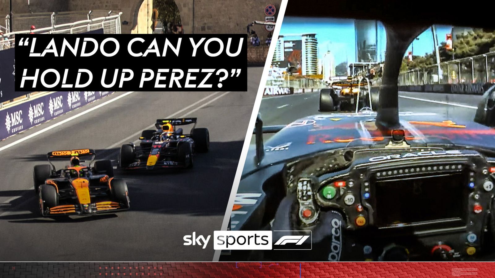 Azerbaijan GP: Lando Norris maintains momentum in Oscar Piastri's ...