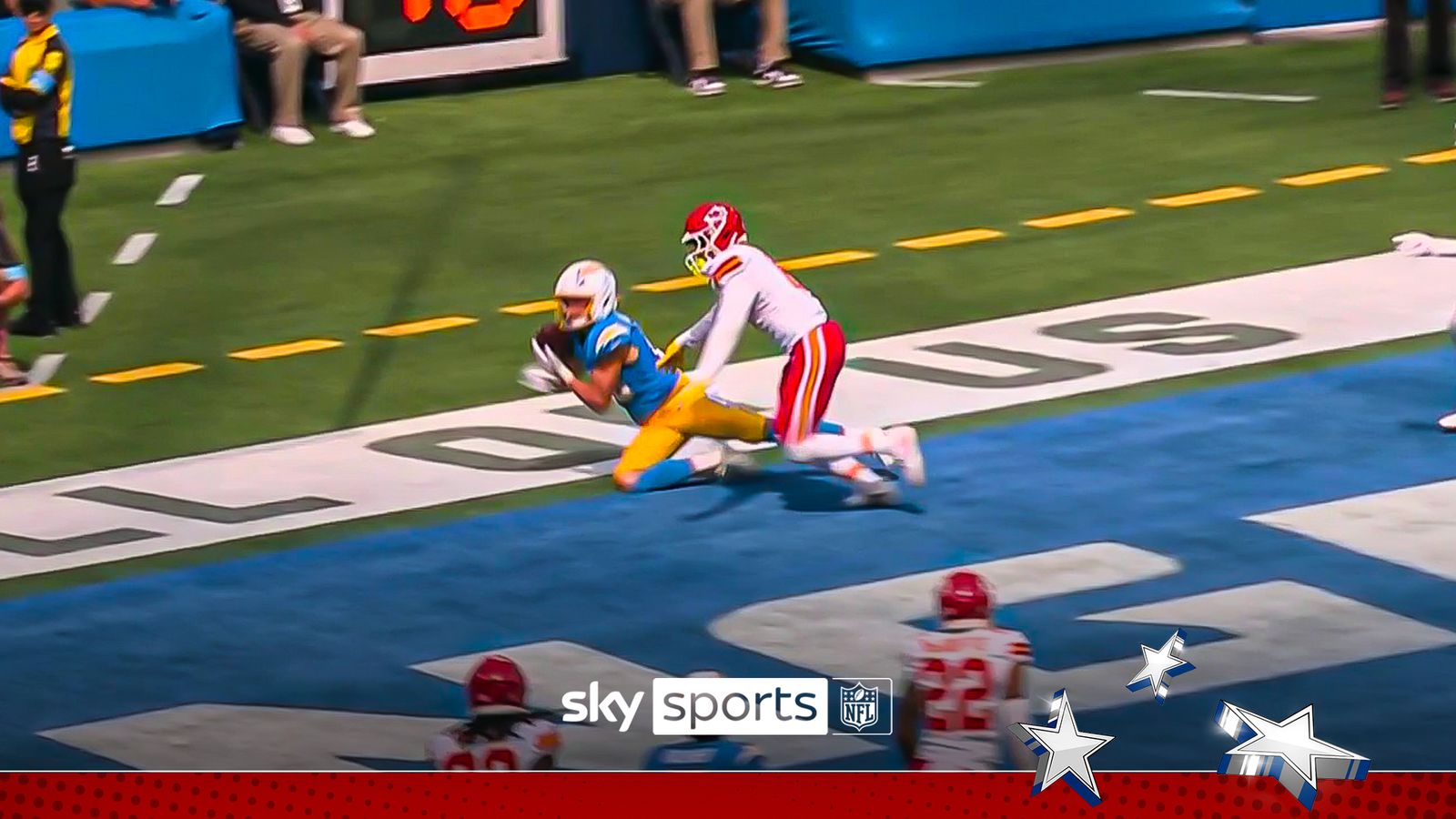 Kansas City Chiefs @ LA Chargers | Rookie Ladd McConkey holds stunning ...