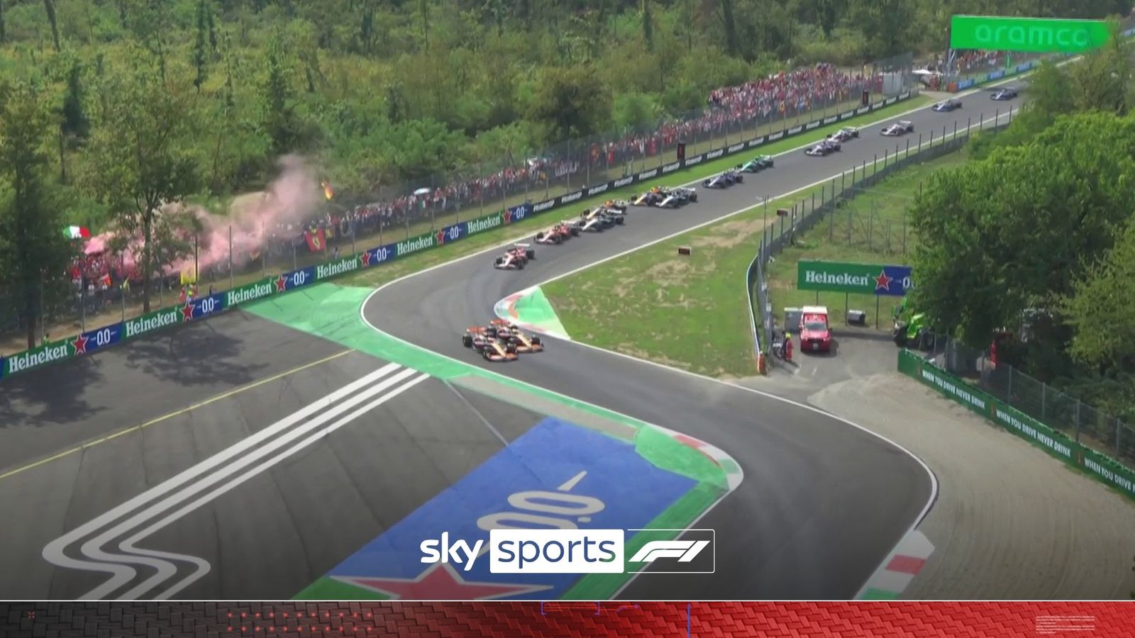 Italian GP: Charles Leclerc takes stunning Ferrari win from Oscar ...