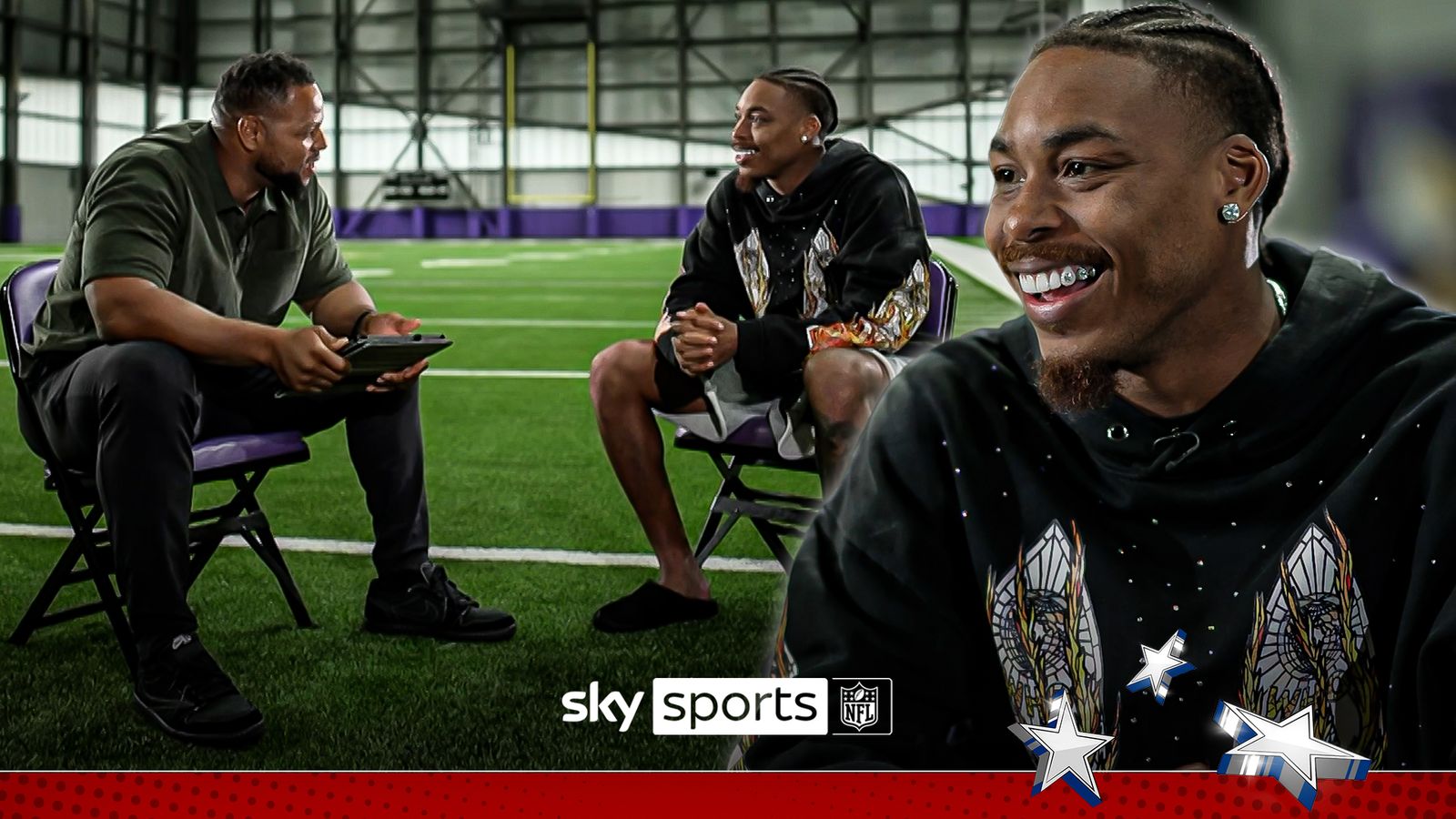 Justin Jefferson discusses record-breaking Vikings contract with ...