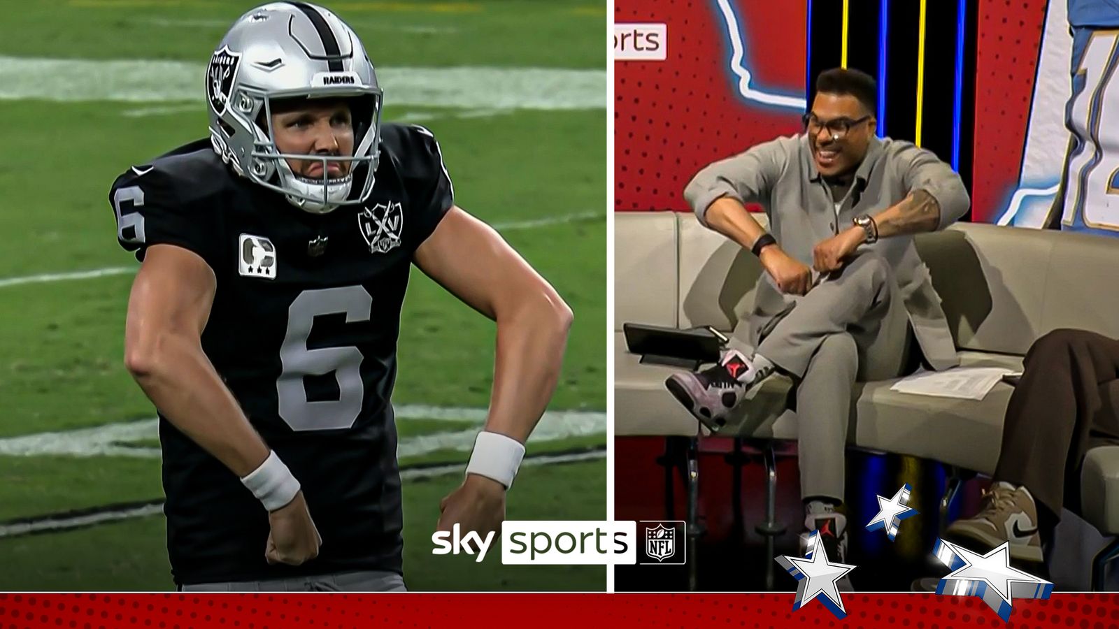 NFL: Jason Bell 'growls' with Las Vegas Raiders punter | 'You're going ...