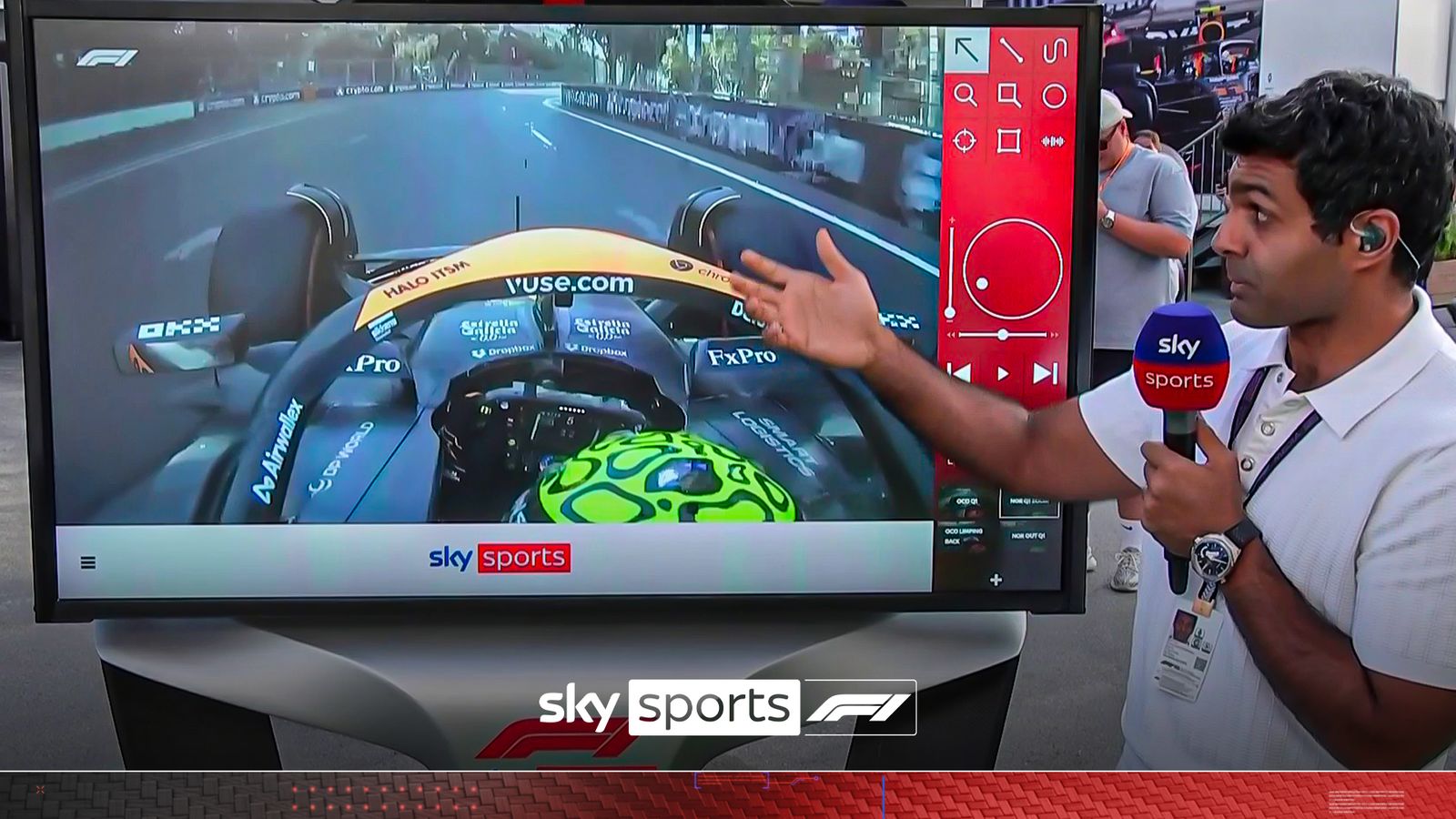 McLaren critical of FIA after Lando Norris suffers shock Q1 exit and title blow in Azerbaijan GP ...