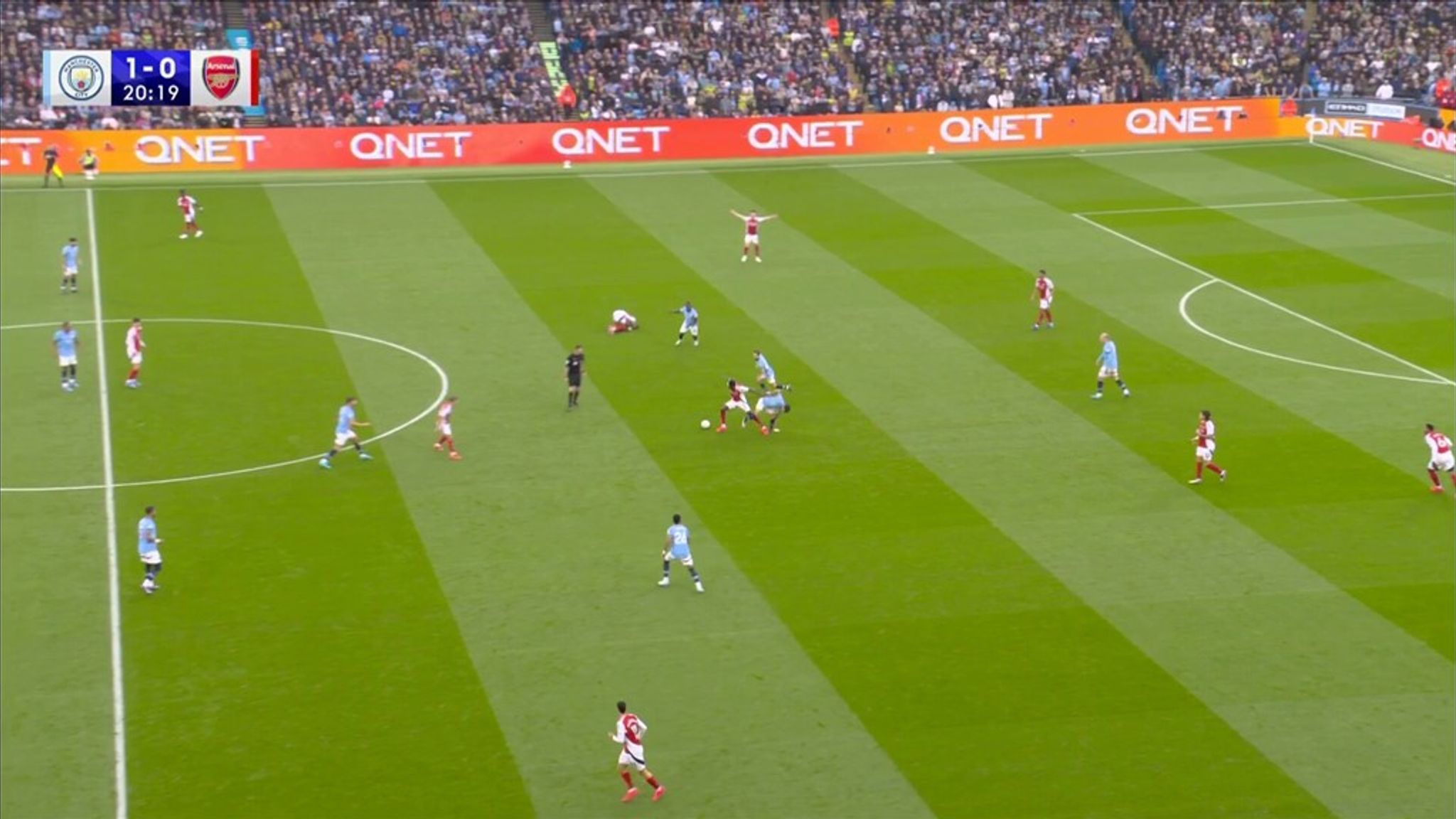 Man City 2-2 Arsenal: Kyle Walker, Jeremy Doku and Leandro Trossard at ...