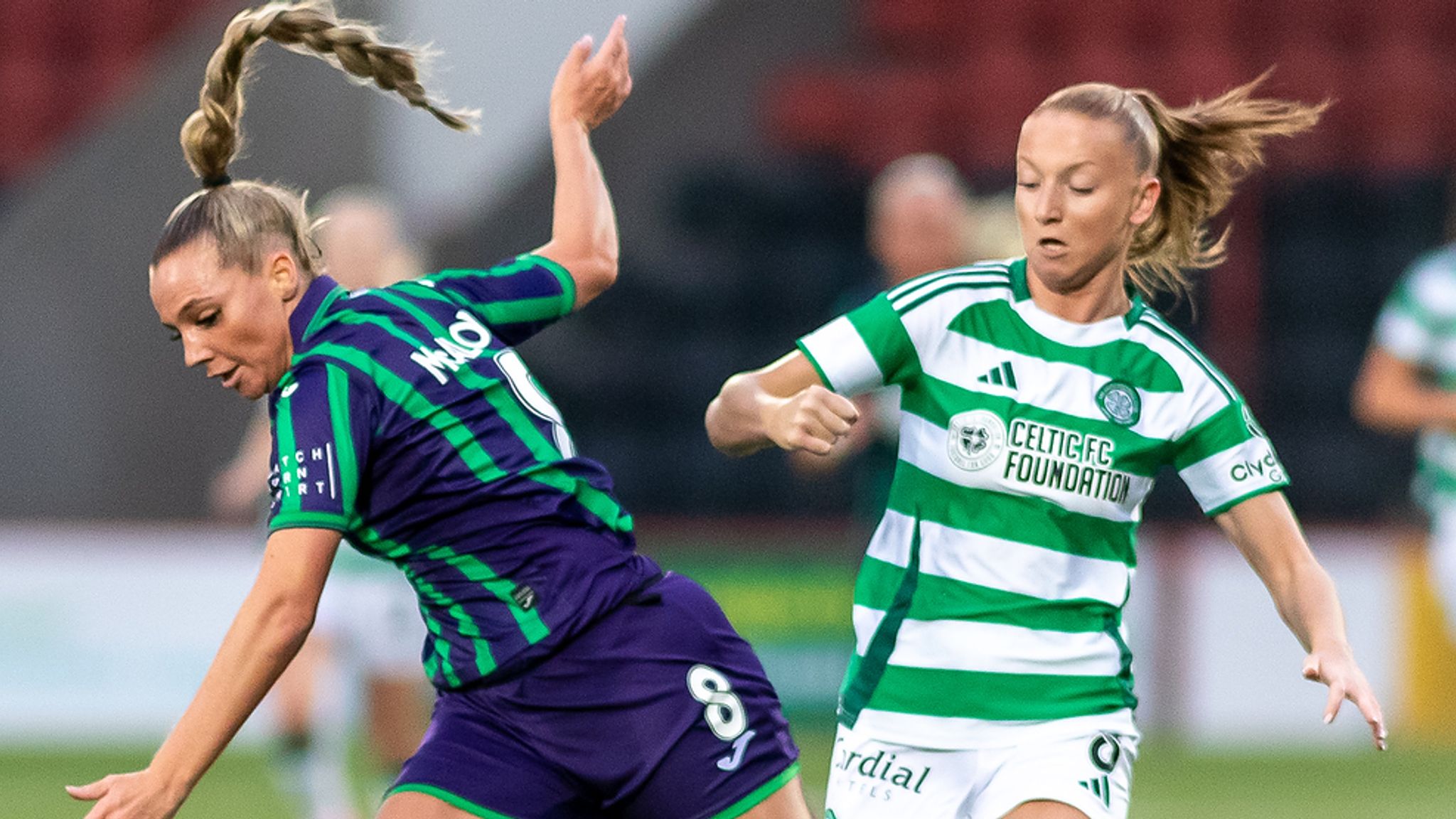 SWPL: Rangers move clear at top as unbeaten Celtic and Hibs draw ...