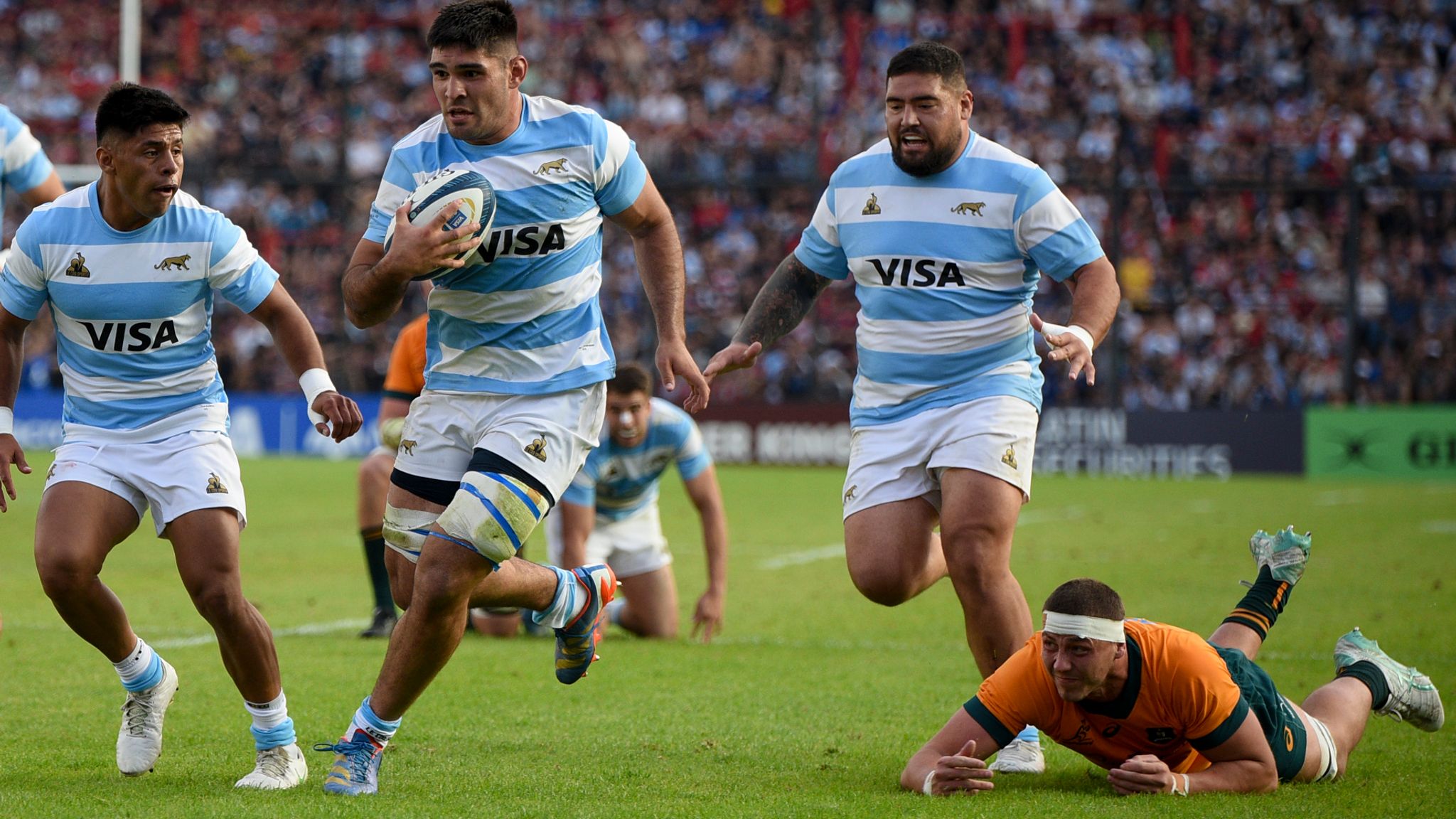 Argentina 67-27 Australia: Wallabies handed record-breaking Test defeat ...