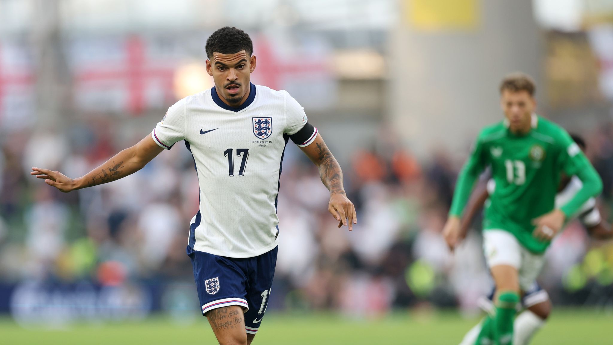 Republic of Ireland 0-2 England: Declan Rice and Jack Grealish on ...