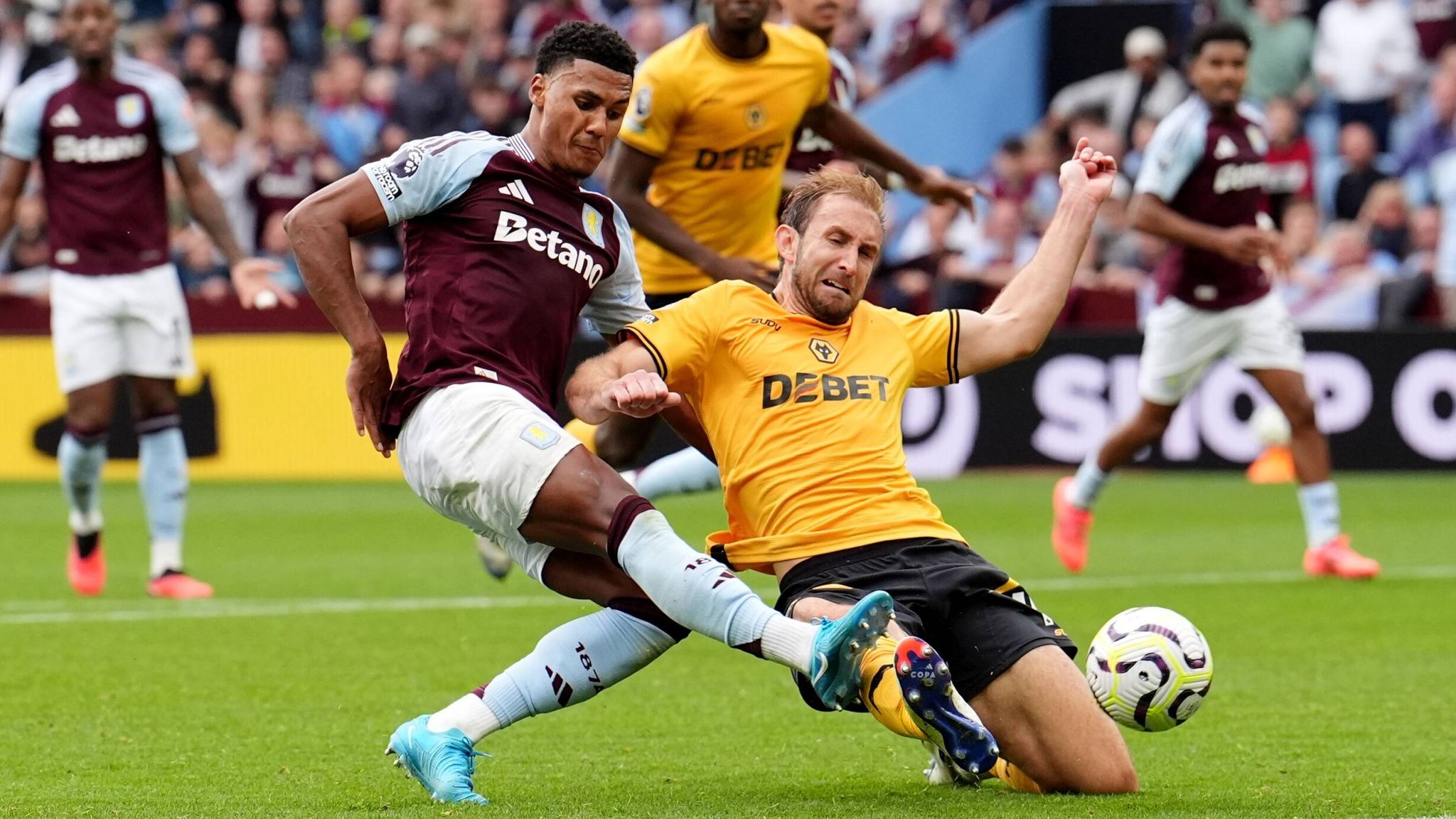 Aston Villa 3 - 1 Wolves - Match Report & Highlights