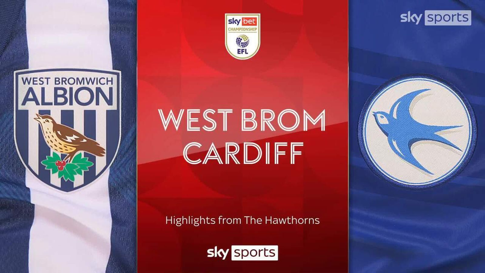 West Brom 0 - 0 Cardiff - Match Report & Highlights