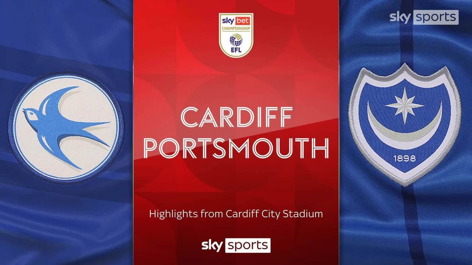 Cardiff City 2-0 Portsmouth: Bluebirds win again under interim boss ...