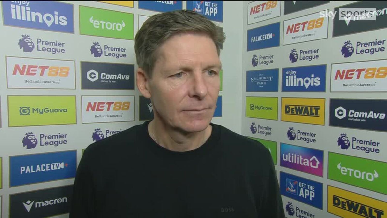 'We showed courage' | Oliver Glasner congratulates Palace on first win ...