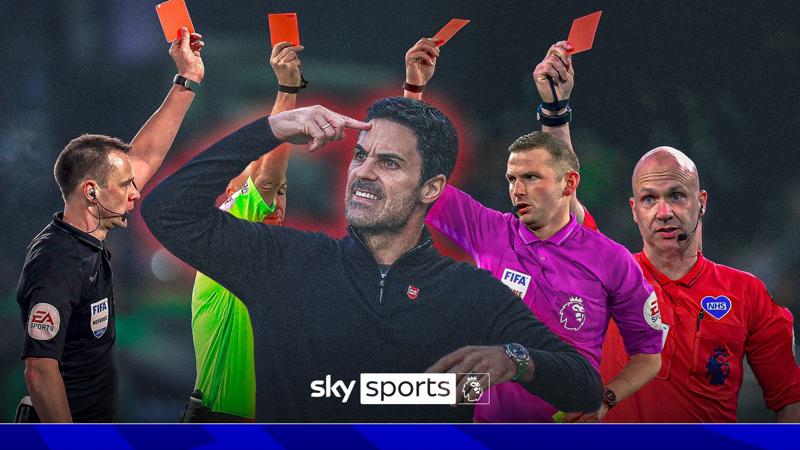 Premier League: Arsenal's red cards under Mikel Arteta | Football News ...