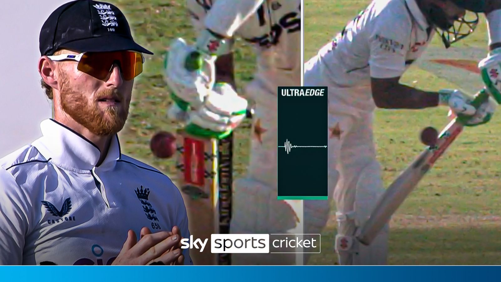 Pakistan v England: Ben Stokes doesn't use DRS for Mohammad Rizwan edge ...