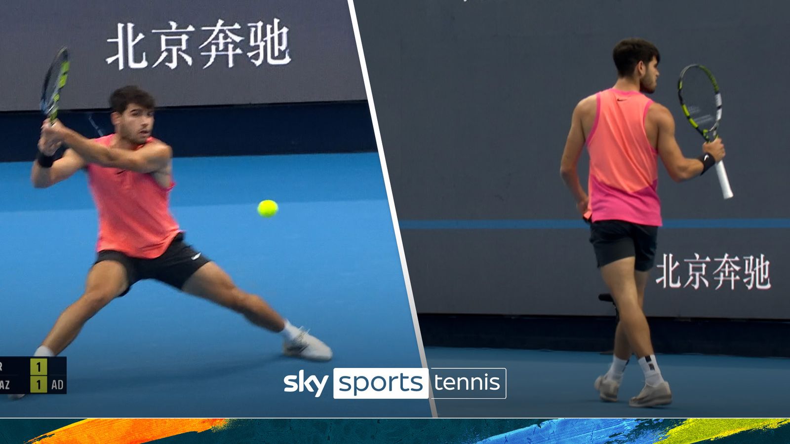 China Open: Carlos Alcaraz beats Jannik Sinner in a thrilling third-set ...