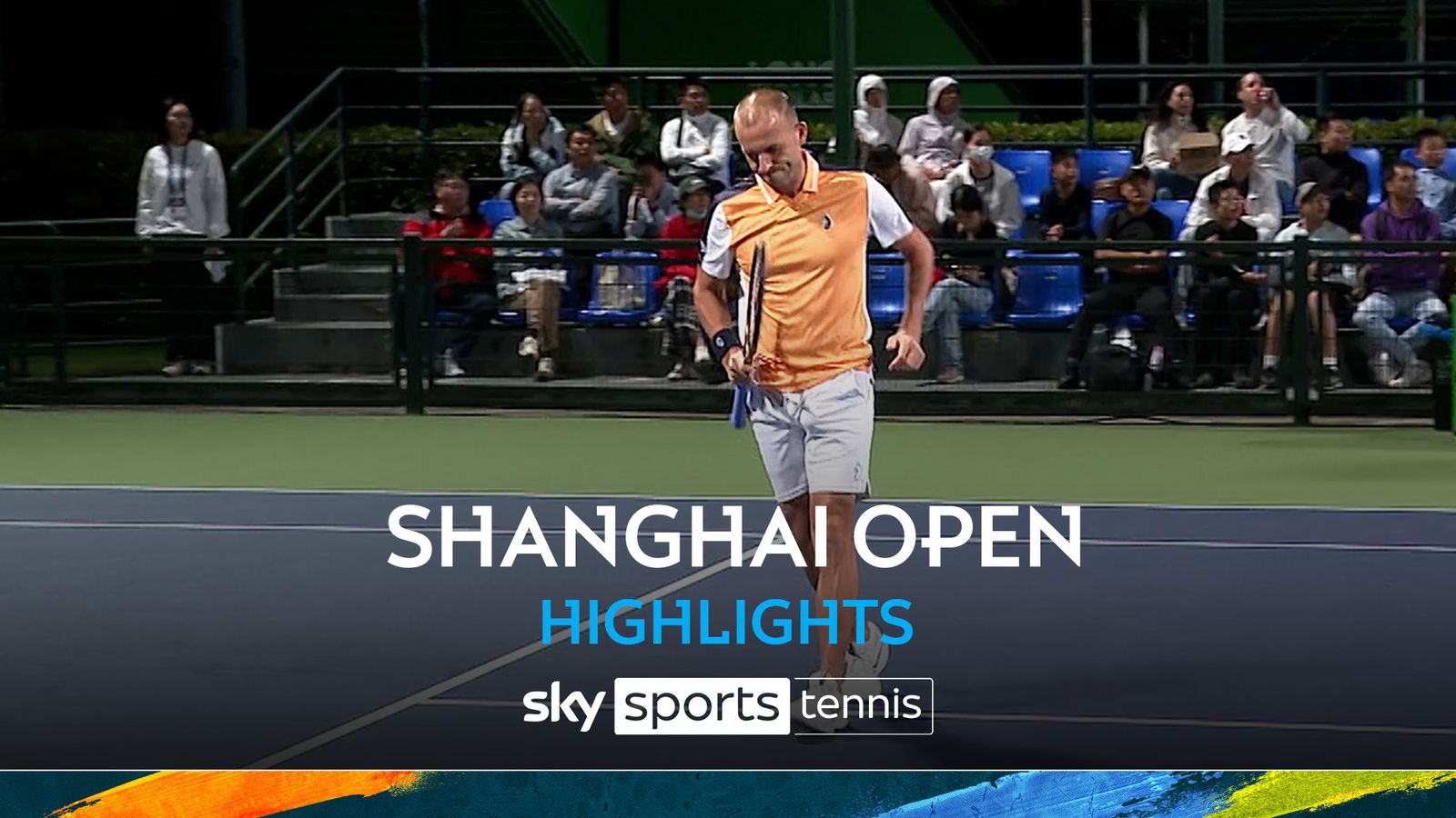 Dan Evans vs Thiago Seyboth Wild | Shanghai Masters highlights | Tennis ...