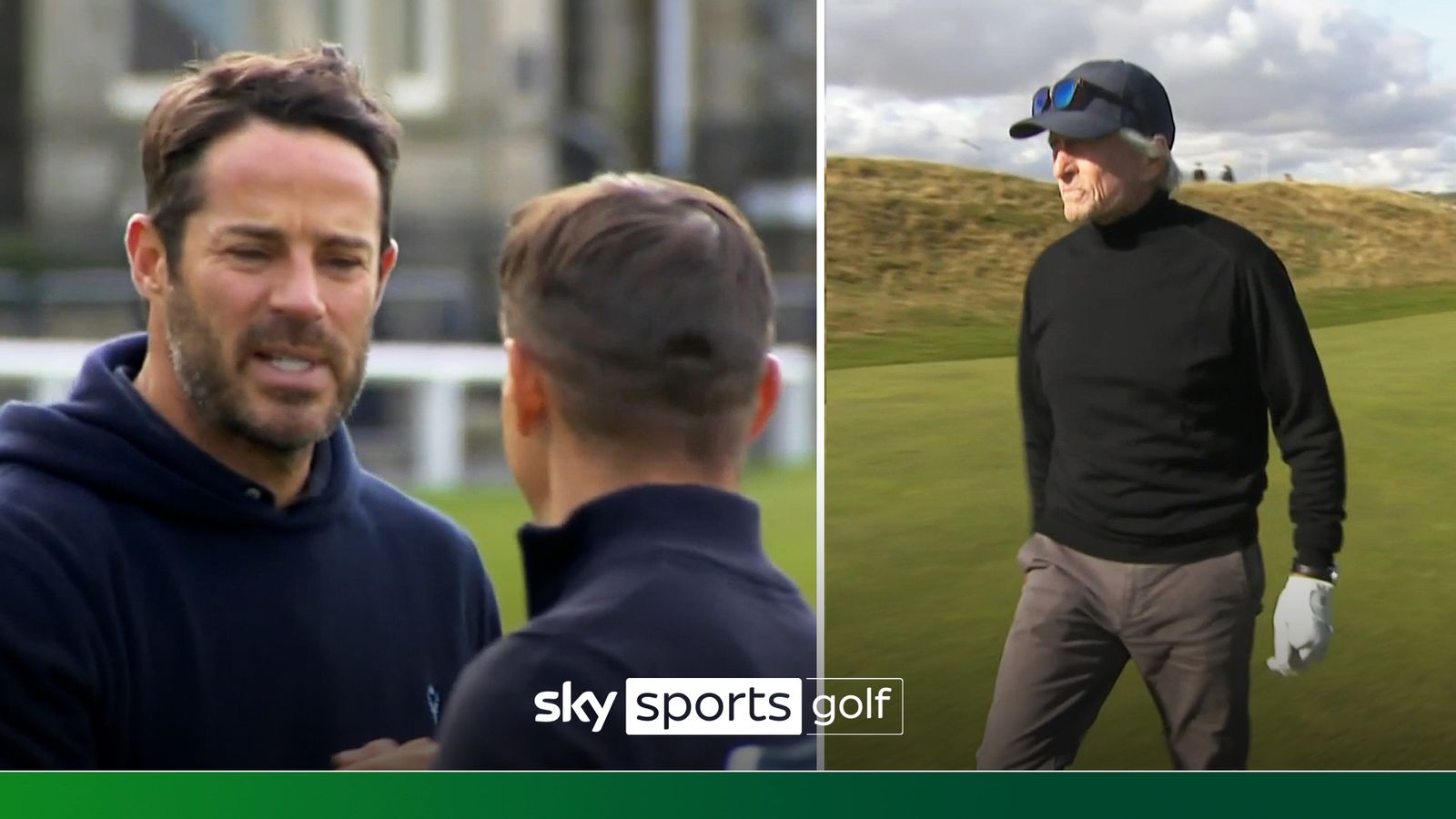 Golf: Celebrity birdies! Great putts from Harry Redknapp and Michael ...