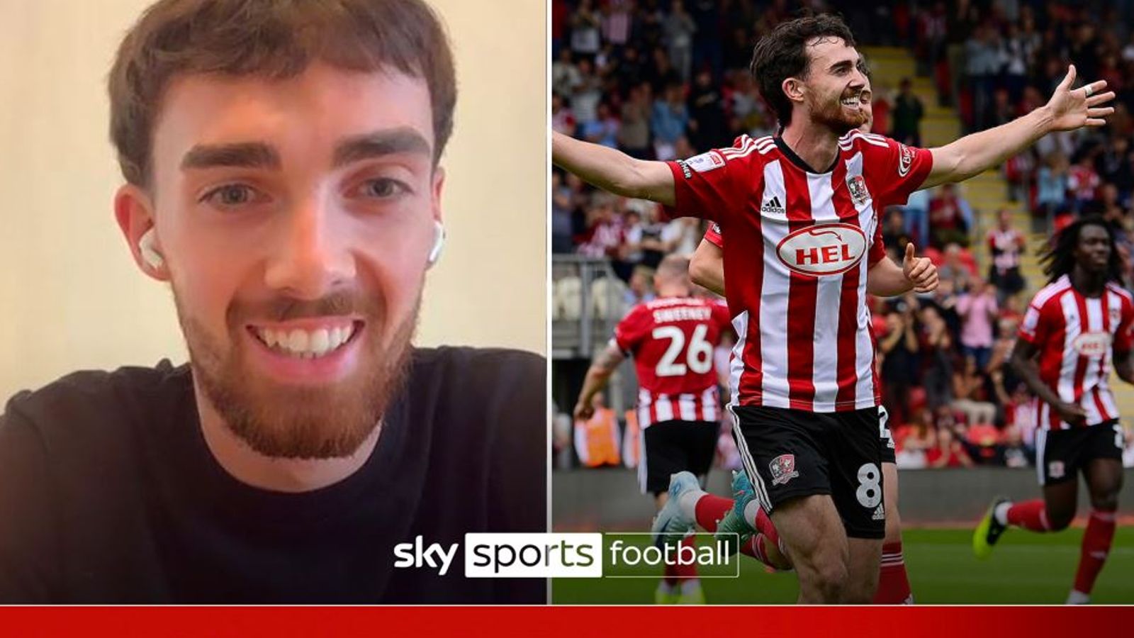 Ed Francis interview: Exeter midfielder on Man City upbringing ...