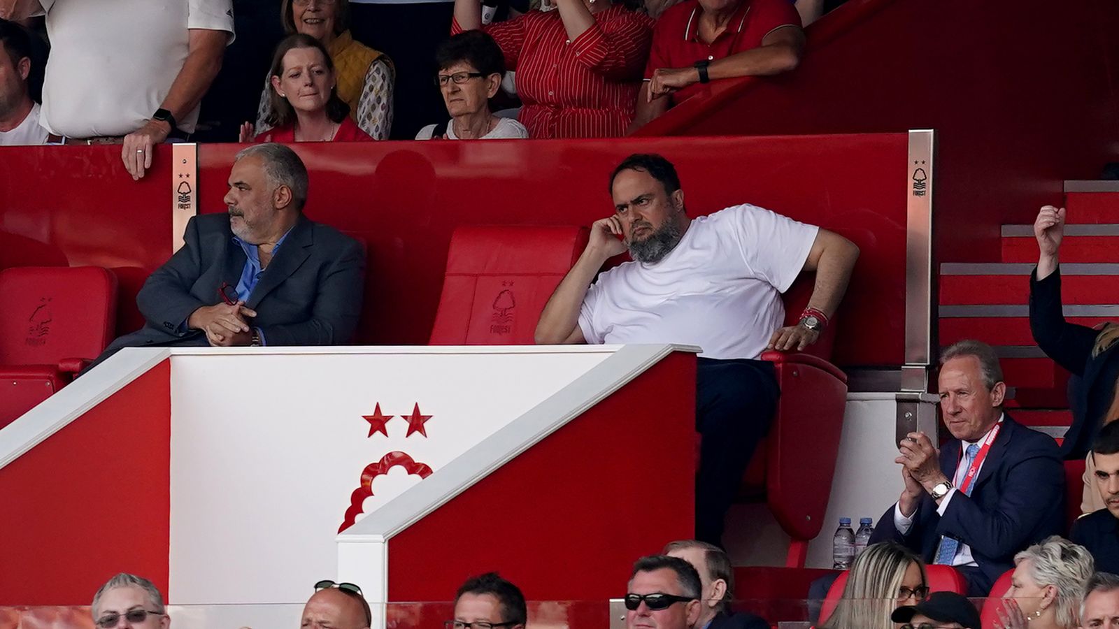 Evangelos Marinakis: Nottingham Forest owner issued five-match stadium ban due to spitting near ...