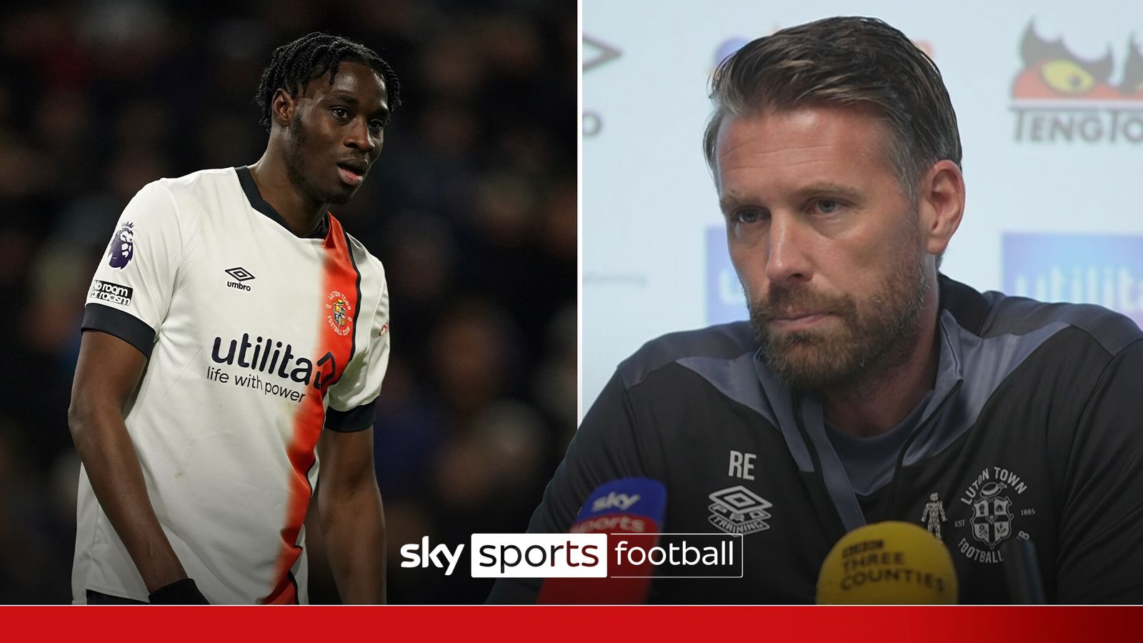 Luton hit back after Elijah Adebayo racially abused on social media ...