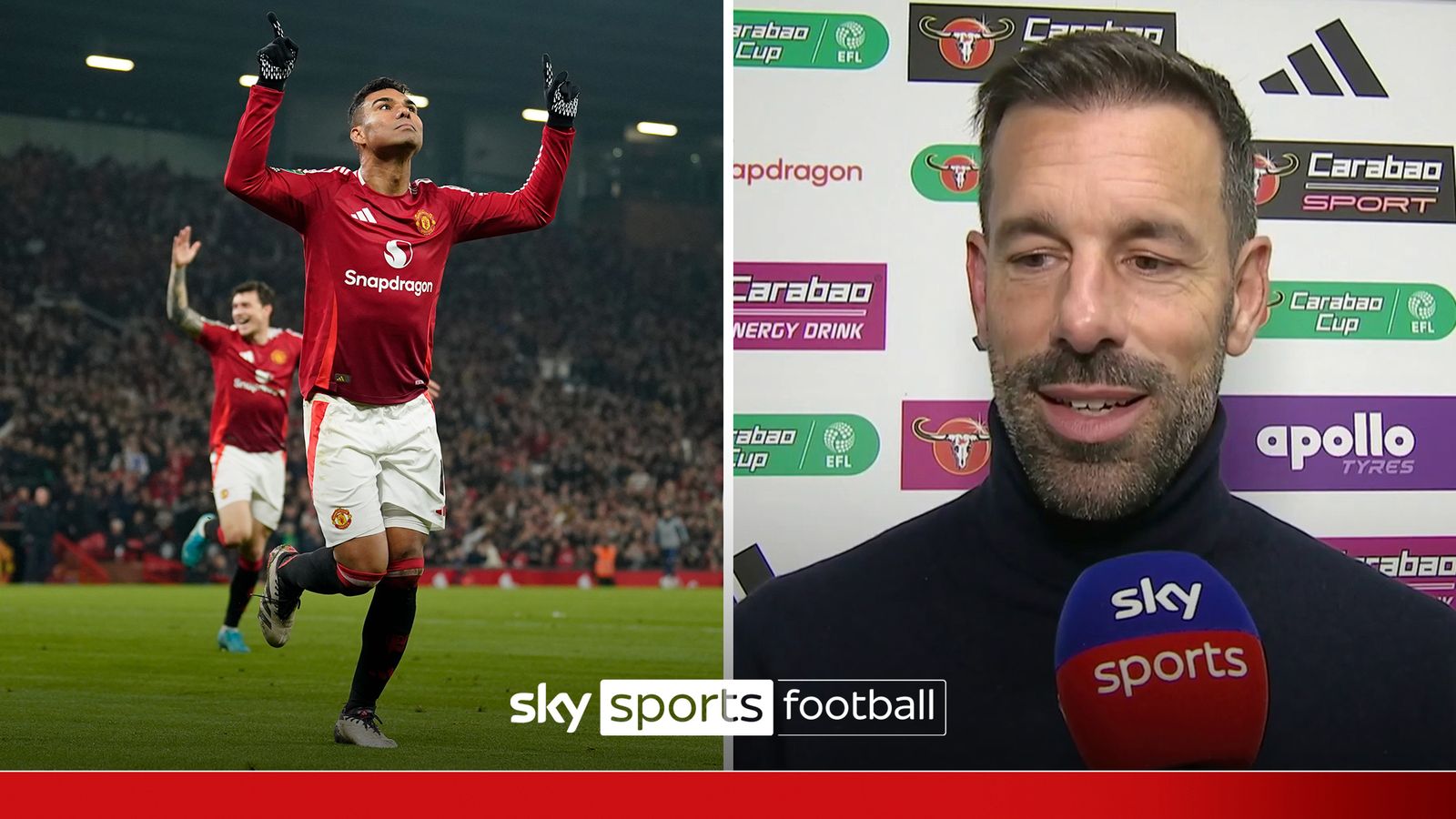 Ruud van Nistelrooy reacts to first win as Manchester United interim ...