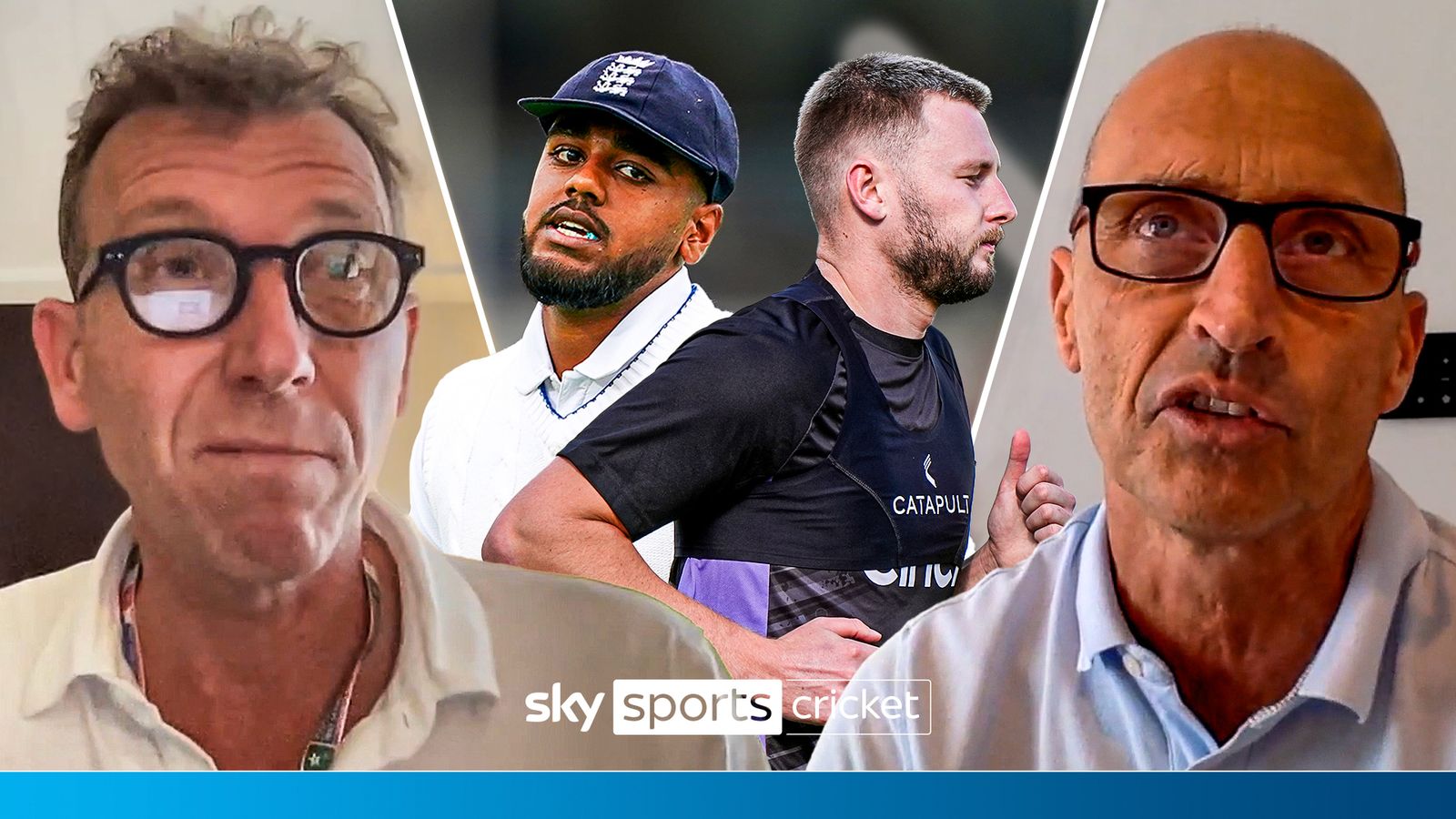 Michael Atherton and Nasser Hussain debate England changes for series ...
