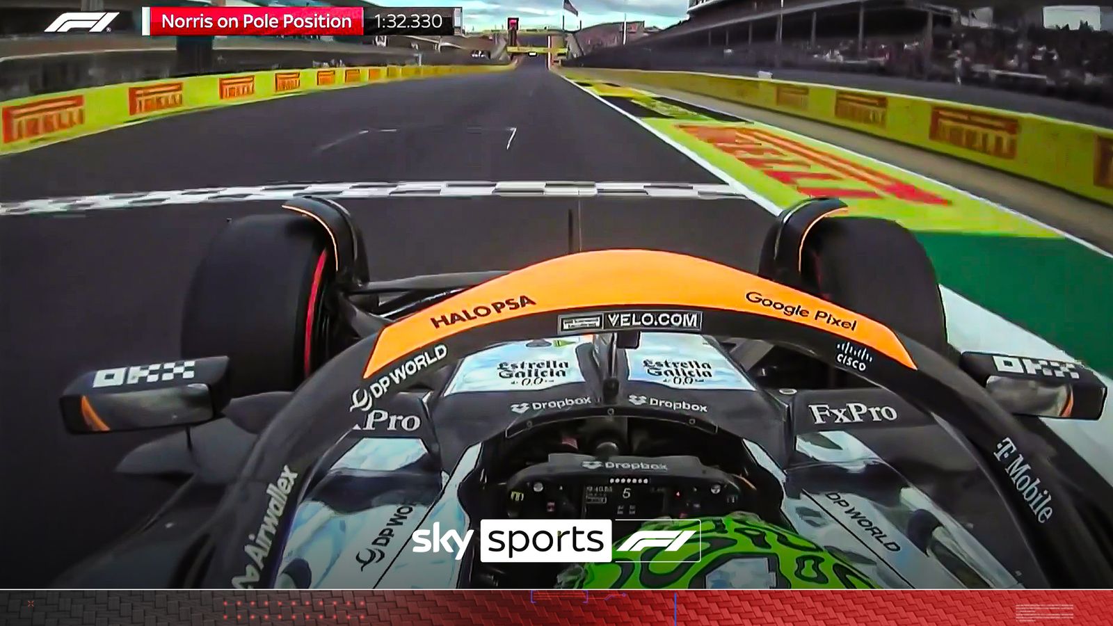 United States GP | Lando Norris takes pole position lap onboard | F1 ...