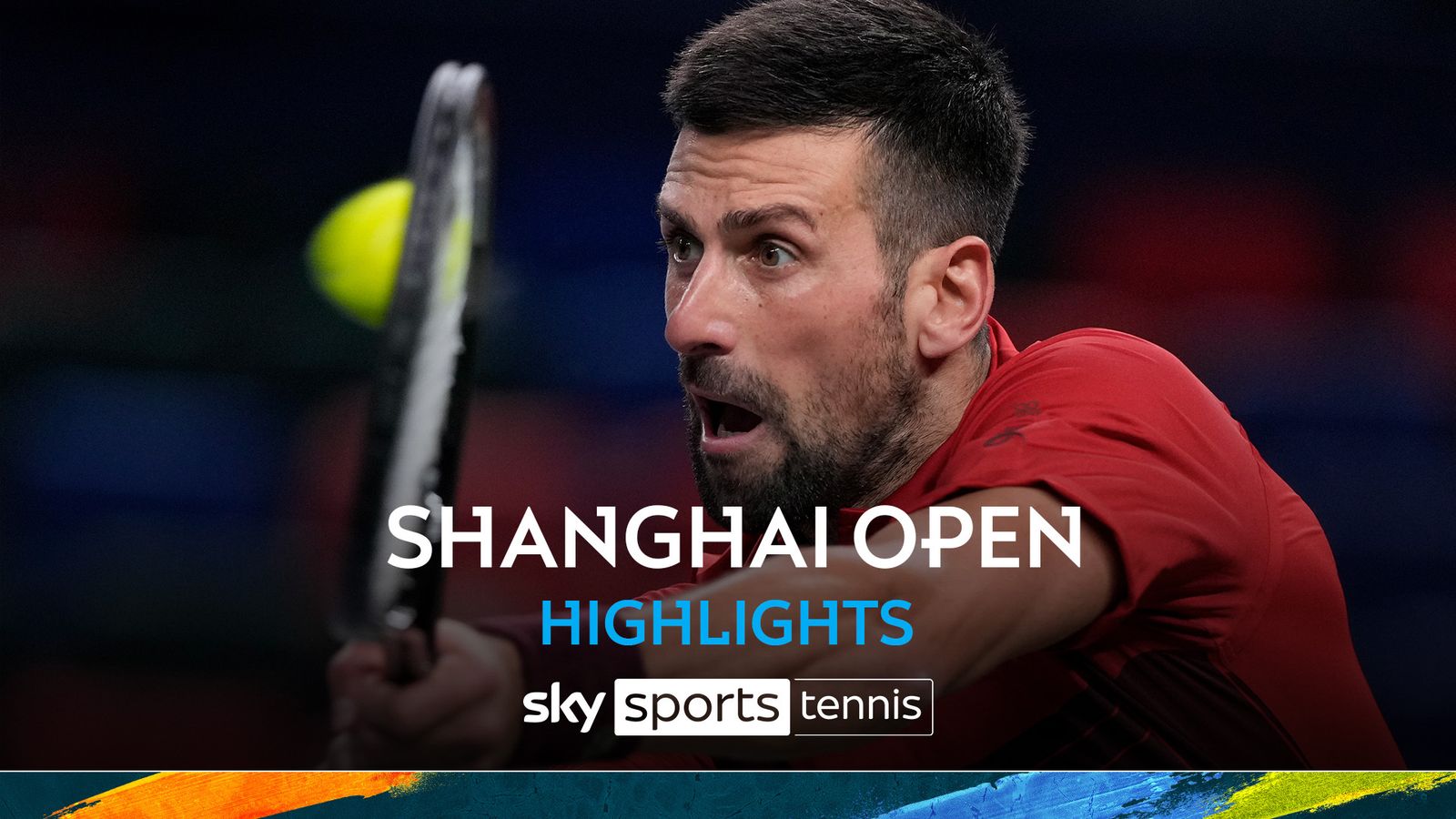 Jakub Mensik vs Novak Djokovic | Shanghai Masters | Tennis News | Sky ...