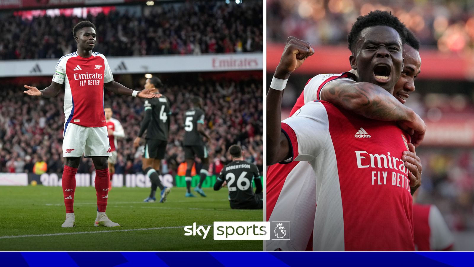 Bukayo Saka reaches half-century for Arsenal with more goals and ...
