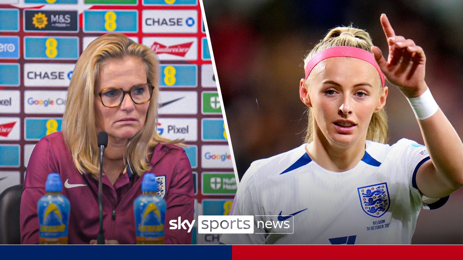Sarina Wiegman explains Chloe Kelly's England inclusion | 'She's built credit with us ...
