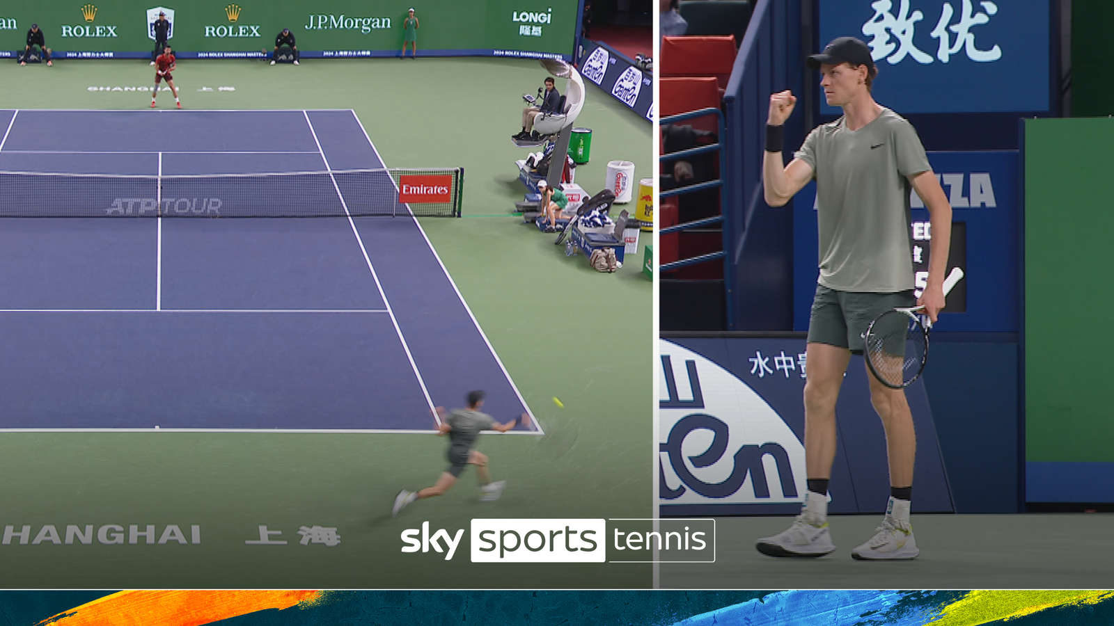 Shanghai Masters: World No 1 Jannik Sinner dominates Novak Djokovic to ...