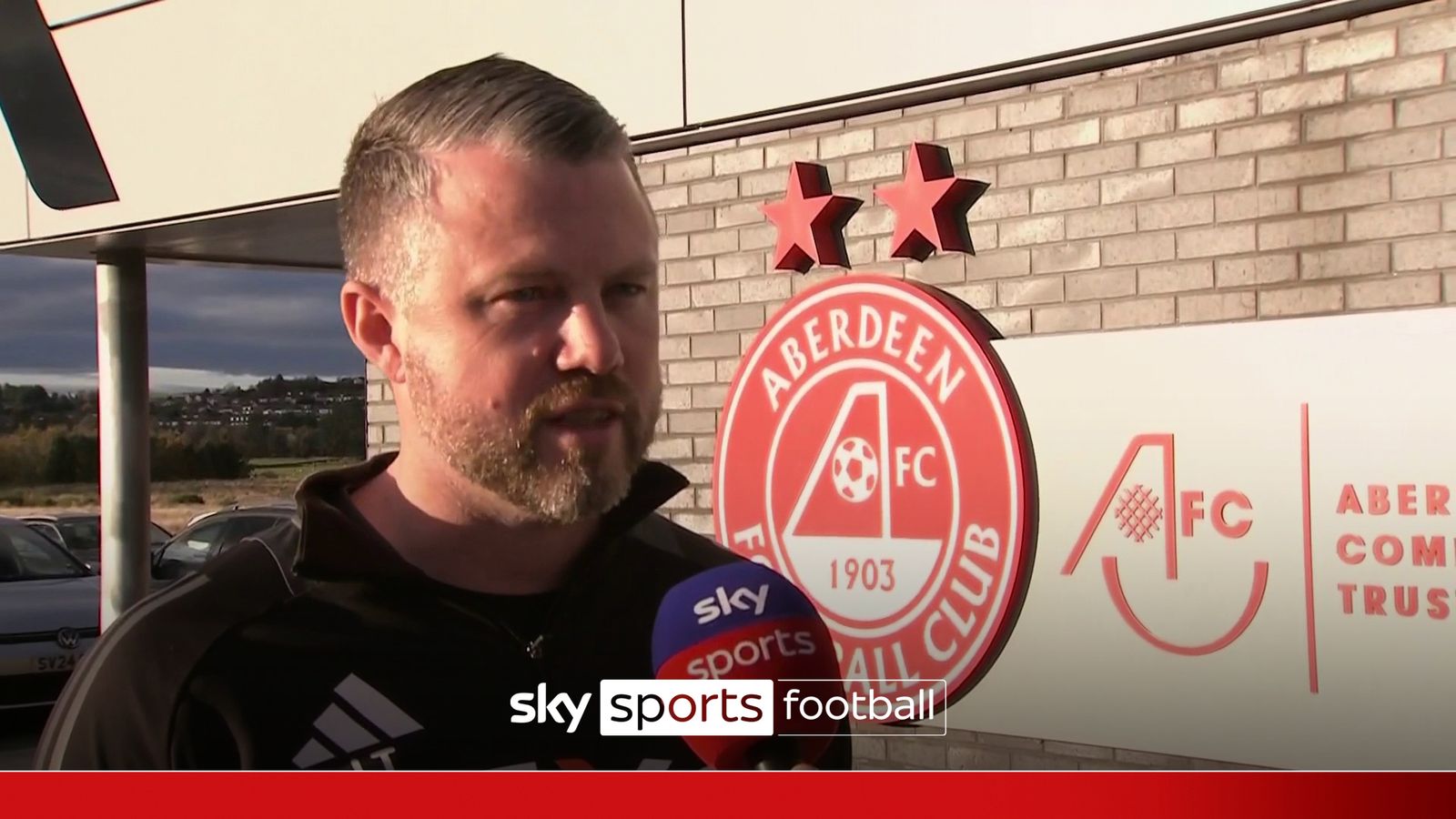 Aberdeen boss Jimmy Thelin focused ahead of derby against Rangers ...