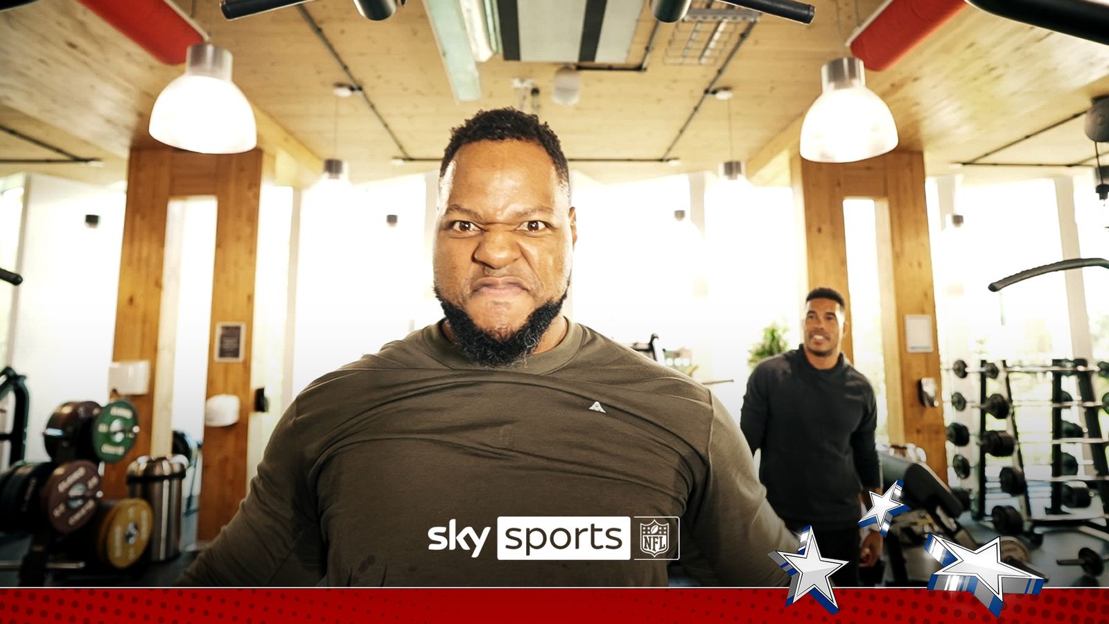 Training with an NFL player! | Ndamukong Suh runs through his gym ...