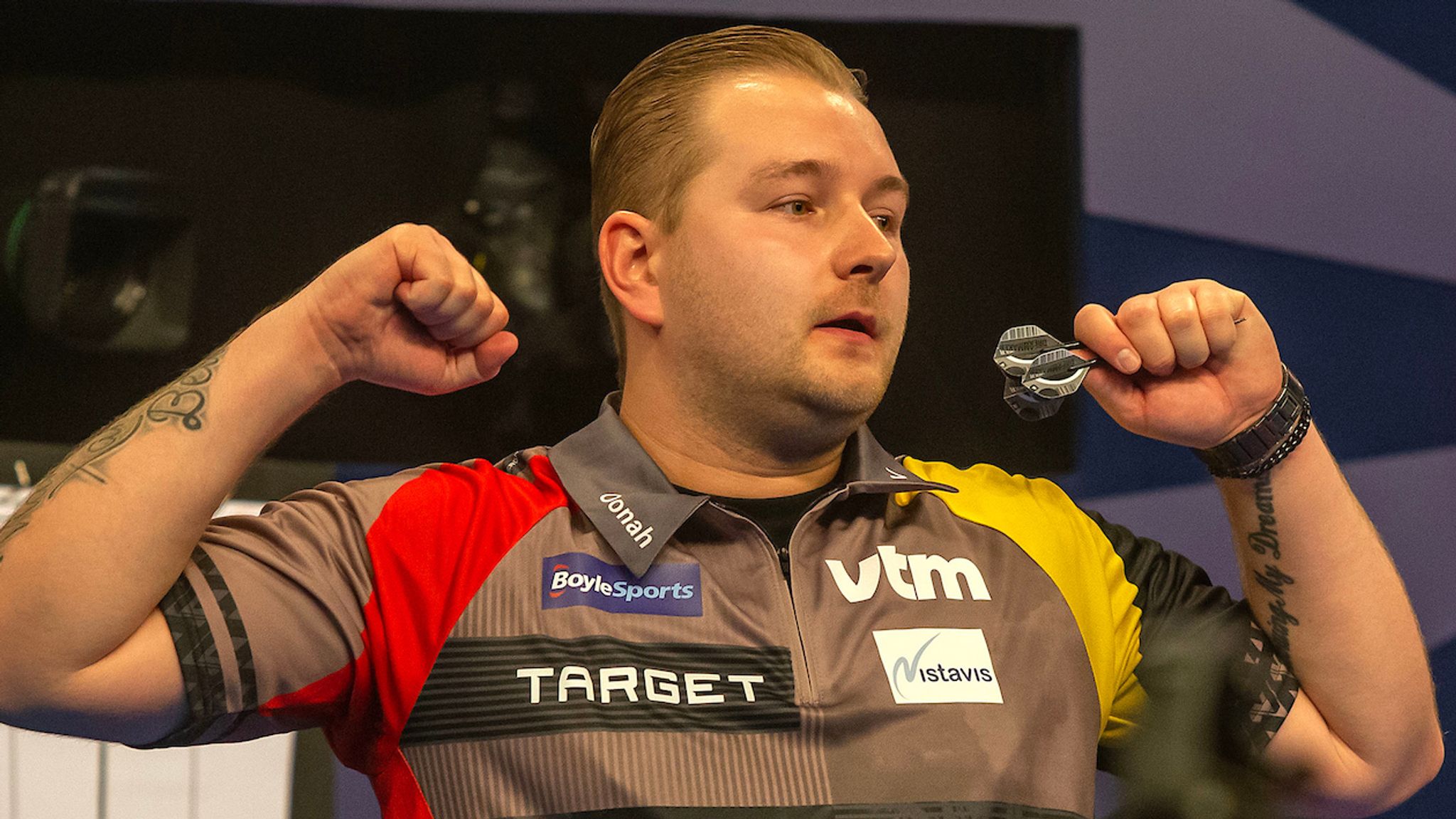 Dimitri Van den Bergh rules out full-time return to darts - 'it's not ...