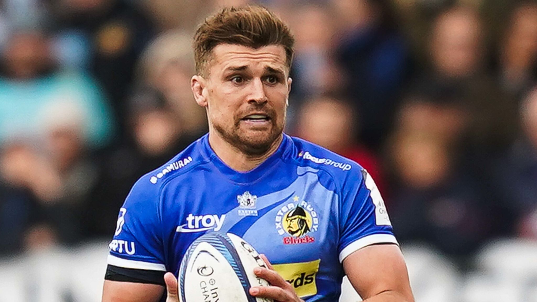 Henry Slade: England centre makes first appearance since July after ...