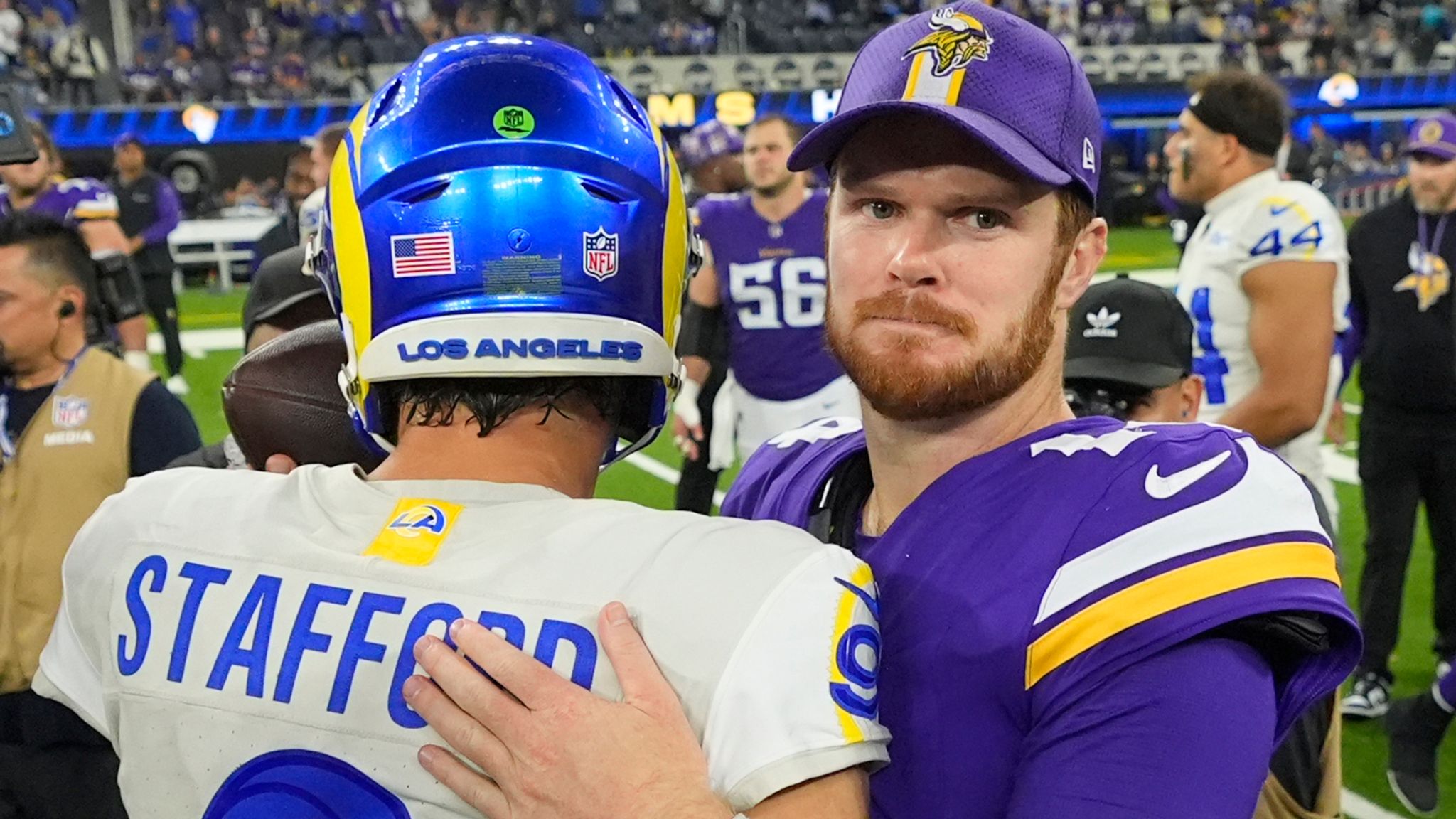 Minnesota Vikings 20-30 Los Angeles Rams: Matthew Stafford stars with ...