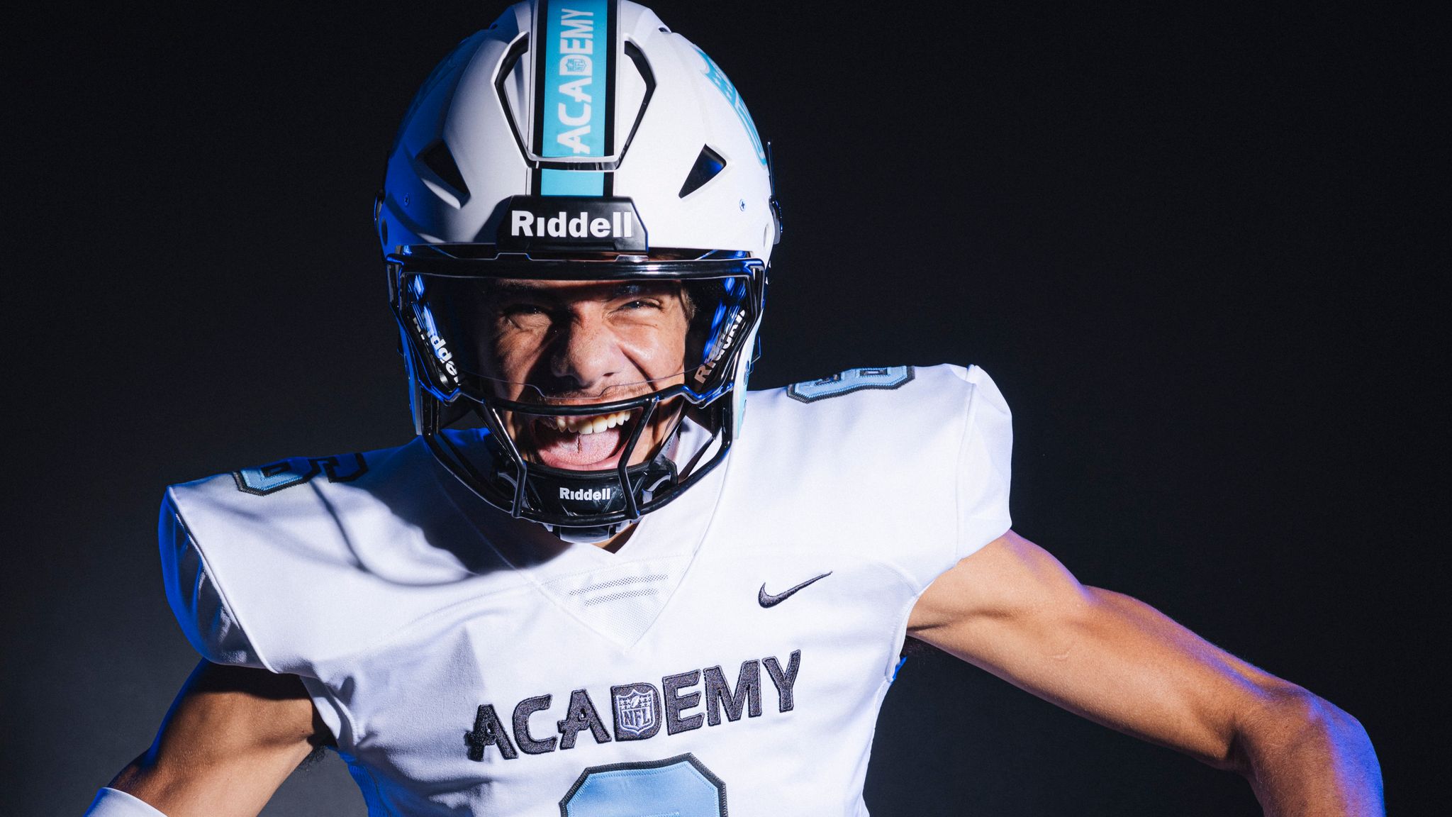 How Louis Rees-Zammit inspired NFL Academy prospect Rafael Blakstad to ...