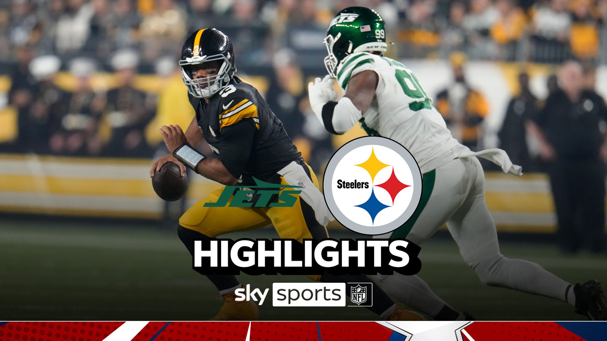 Highlights from the New York Jets against the Pittsburgh Steelers from Week Seven of the NFL season