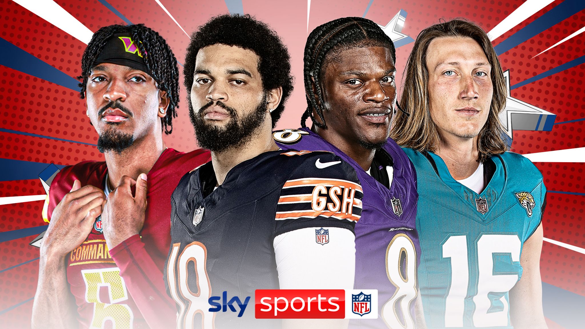 NFL gameday guide: Jayden Daniels vs Lamar Jackson, Mike Evans vs ...
