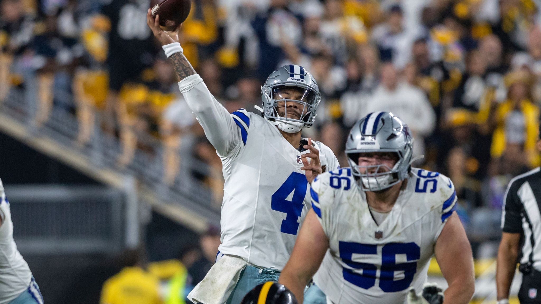 Pittsburgh Steelers 17-20 Dallas Cowboys: Dak Prescott leads travelling ...