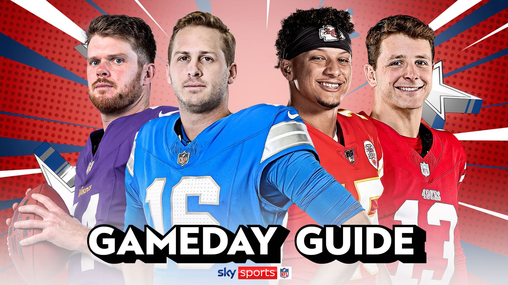 NFL gameday guide: Patrick Mahomes vs Brock Purdy in Super Bowl rematch ...
