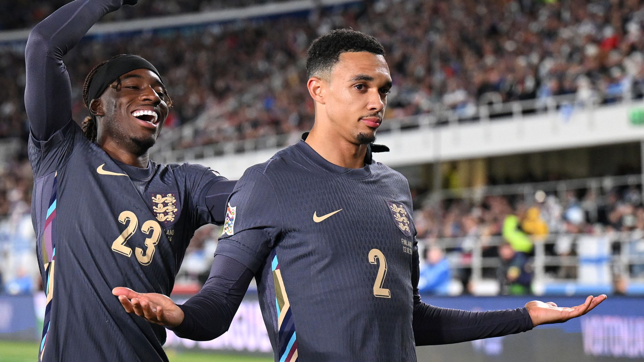 Jack Grealish reveals Trent Alexander-Arnold free-kick in 3-1 win over ...