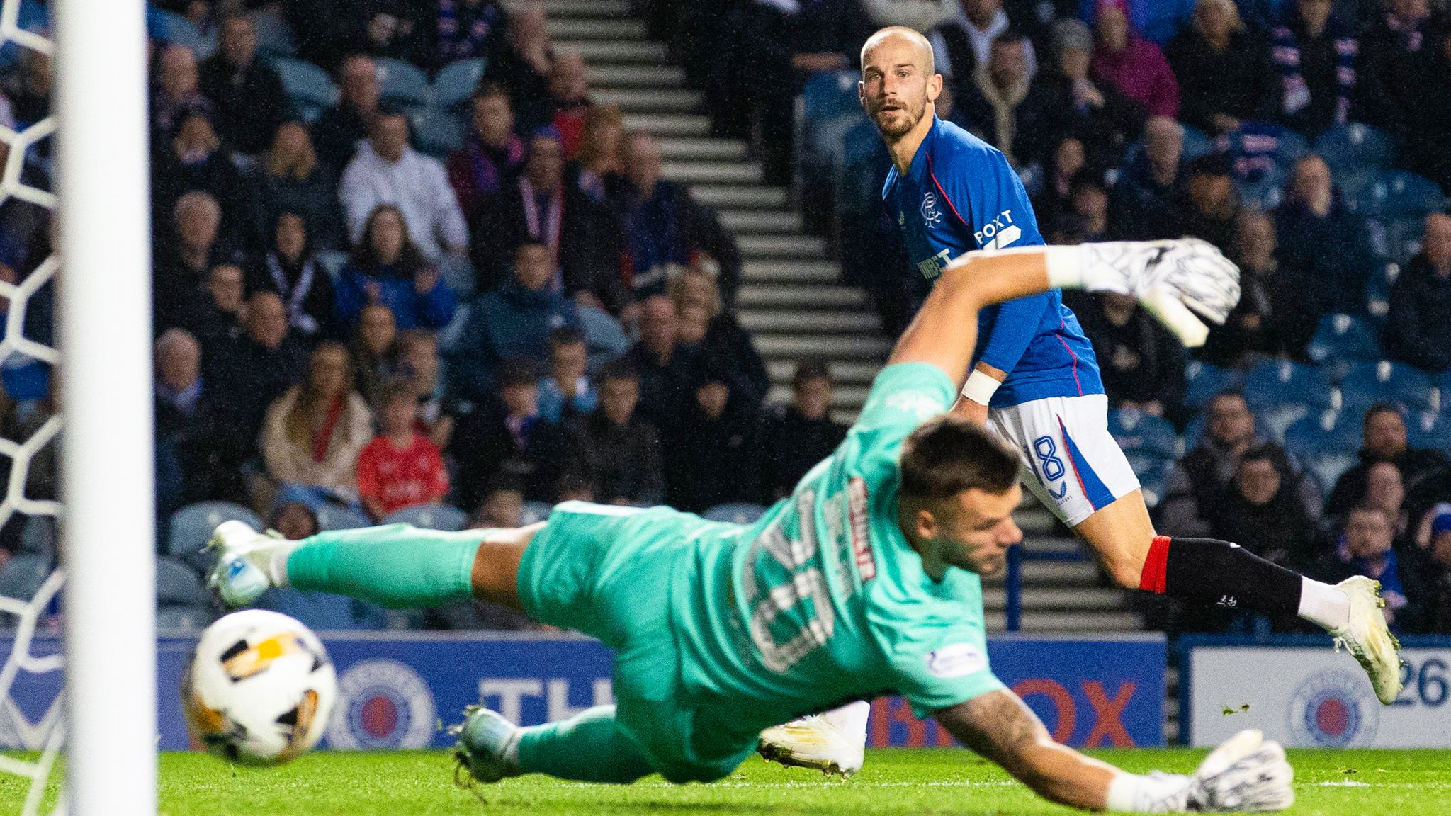 Rangers 2-0 St Johnstone: Vaclav Cerny scores twice before Ianis Hagi ...