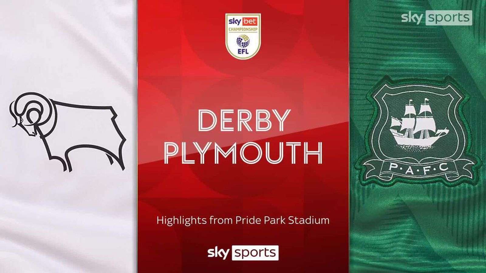 Derby 1 - 1 Plymouth - Match Report & Highlights