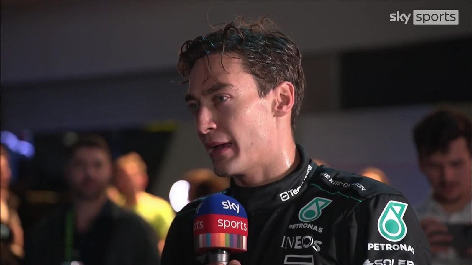 Las Vegas GP: Max Verstappen wins title, George Russell wins race ahead of charging Lewis ...