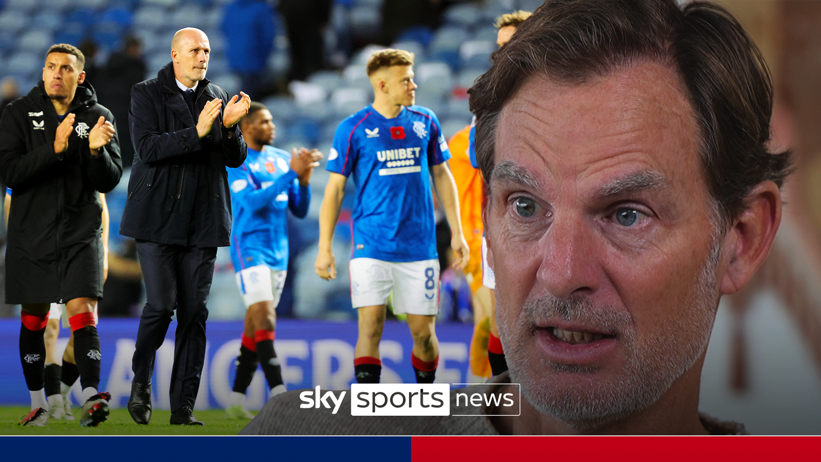 Ronald de Boer warns Rangers manager Philippe Clement after recent ...