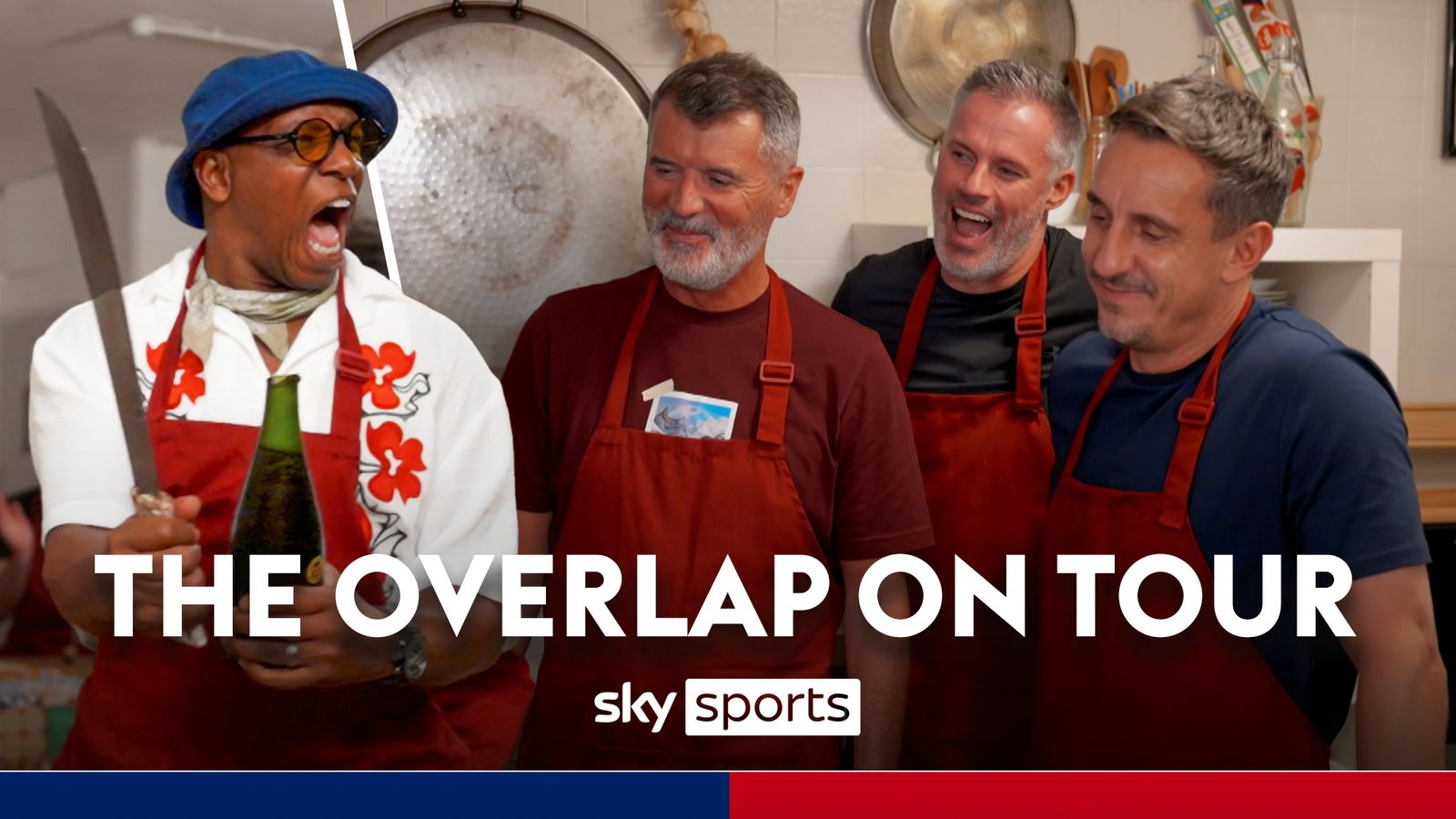 Overlap on Tour: Jamie Carragher admits he's never cooked anything ...