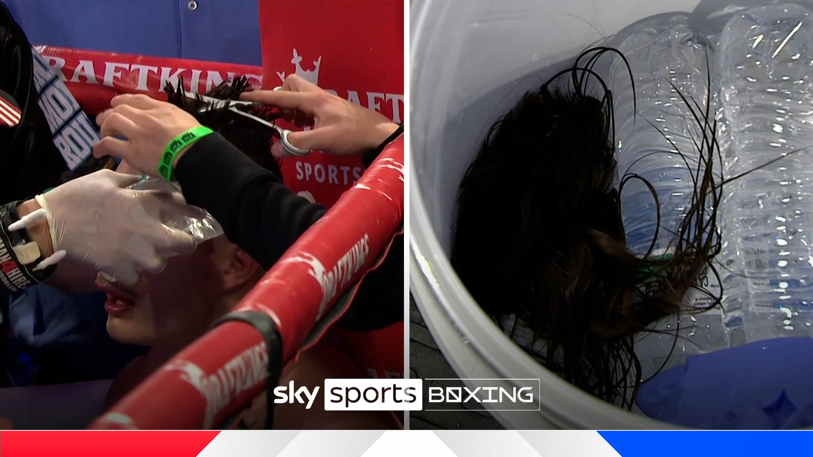 Boxer Austin Deanda gets haircut mid-fight! | Boxing News | Sky Sports