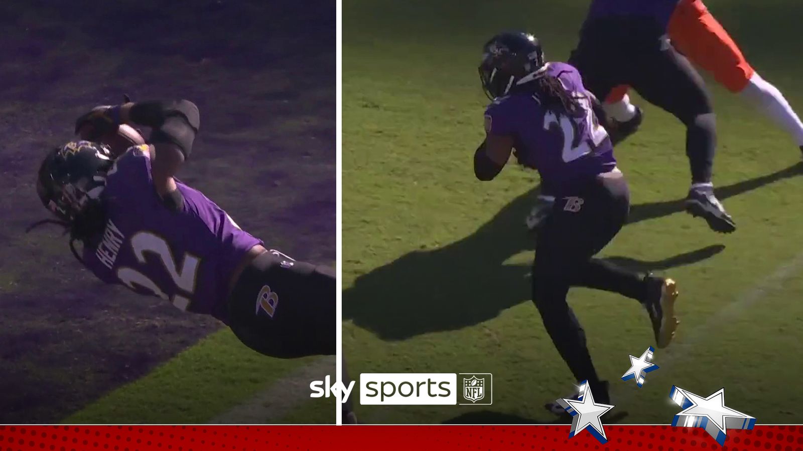 Baltimore Ravens' Derrick Henry scores 100th career rushing TD! | NFL News | Sky Sports