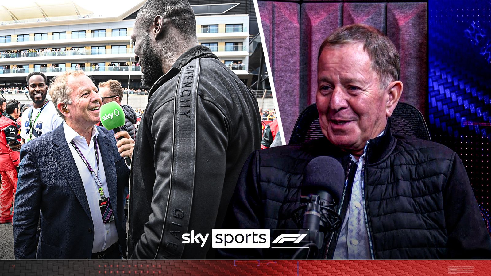 Sky Sports F1 Podcast: Martin Brundle reveals who were his favourite gridwalk encounters | F1 ...