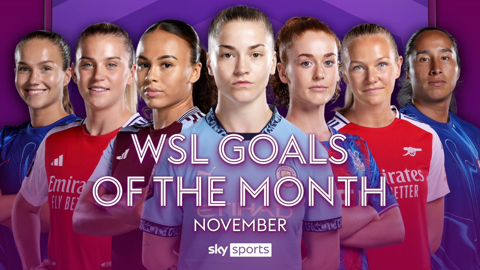 WSL Goals of the Month | November 2024 | Football News | Sky Sports